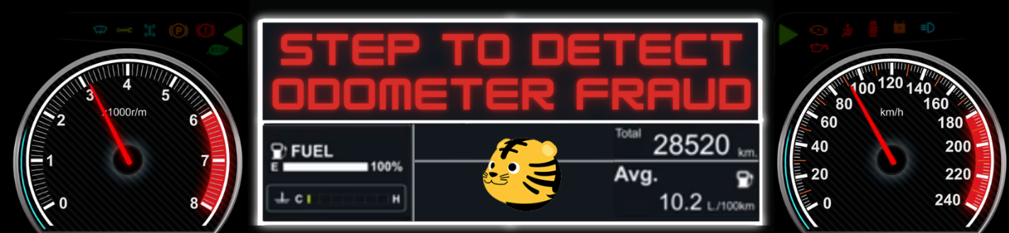 Step to Identify Odometer Manipulation | Flea Market Harimau, CtoC ...